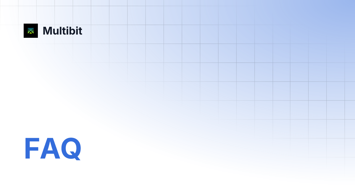 FAQ | Multibit